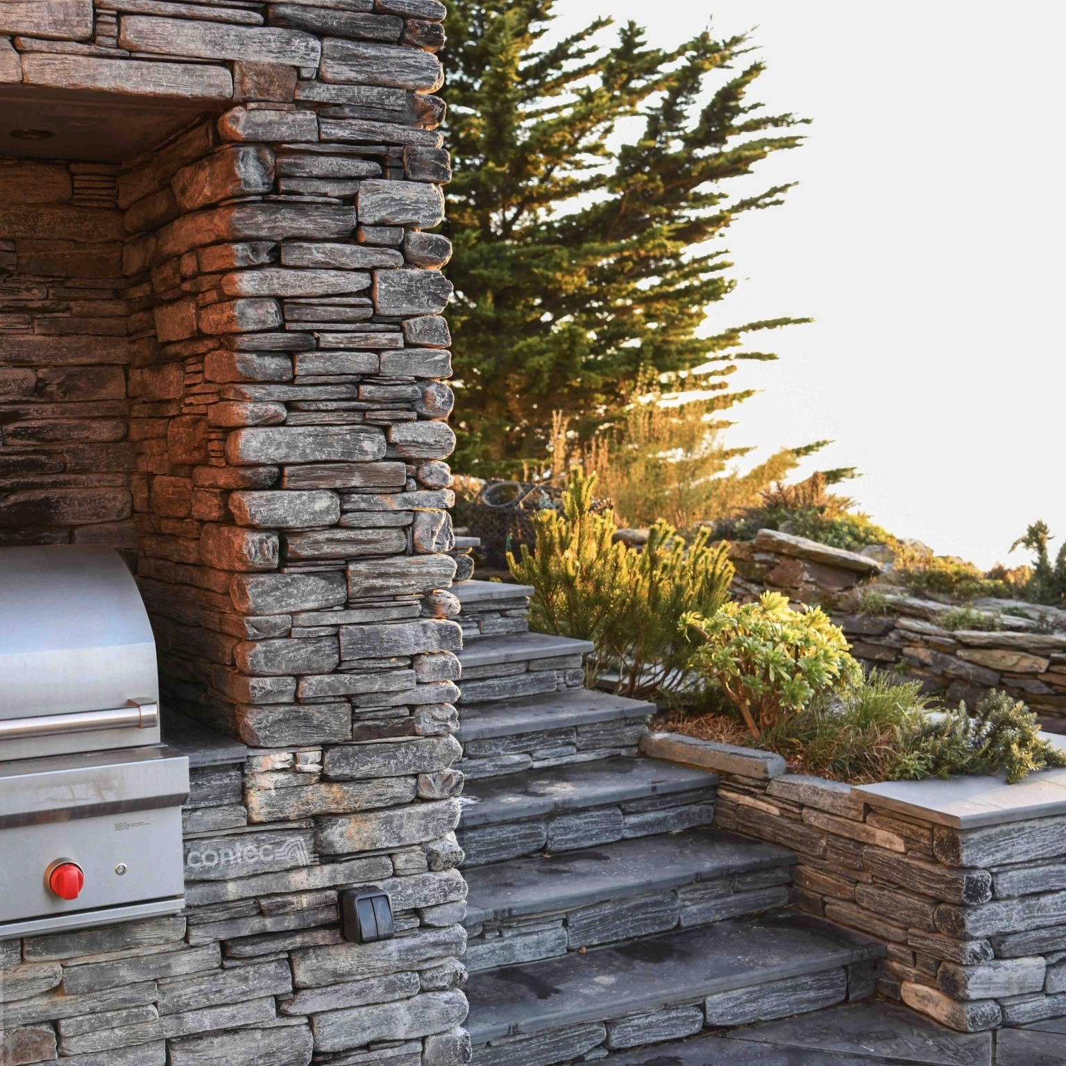 Slate Walling – Contec South West Limited